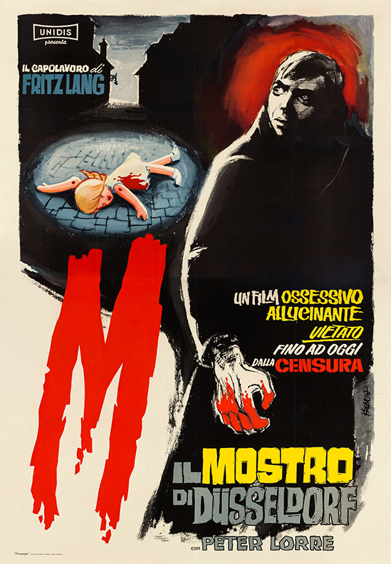 Fritz Lang M Poster